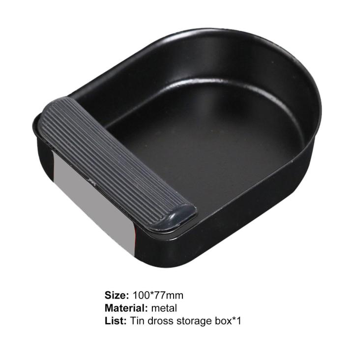 Tin Slag Collection Box Big Capacity Anti-Static Soldering Iron Head ...