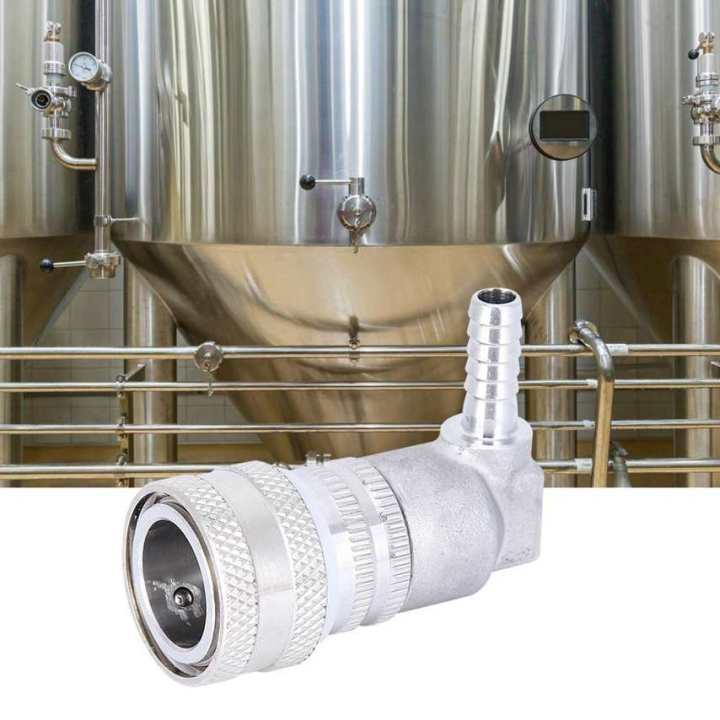 Stainless Steel Ball Lock Keg Coupler Gas Quick Connector Dispenser ...