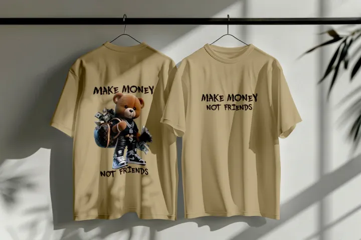 MAKE MONEY NOT FRIENDS T Shirts For Men & Women & boy New MAKE MONEY ...