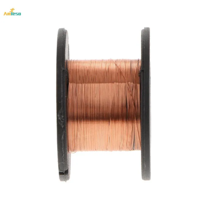 5Pcs 15m 0.1mm Magnet Wire Enameled Copper Wire Round Magnetic Coil ...
