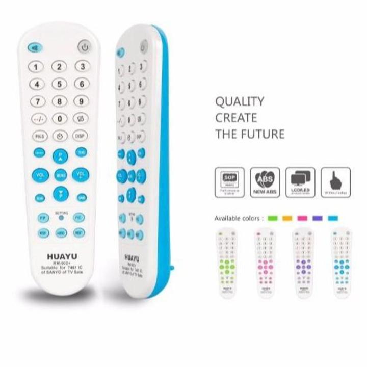 Universal TV Remote in Blue and White Colour | Daraz.pk
