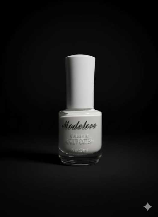 Mode Love White Nail Polish , Vitamin Enriched Long Lasting Gloss ...
