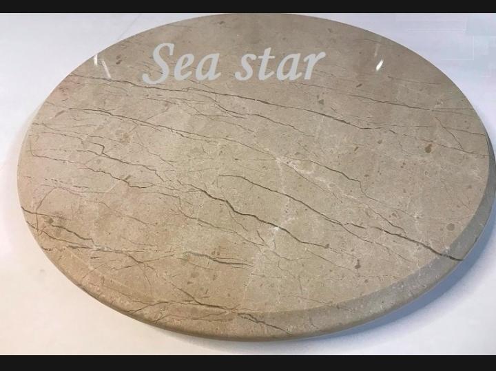 Kitchen Marble Board For Making Roti - 11 Inch - Round Marble Chakla ...