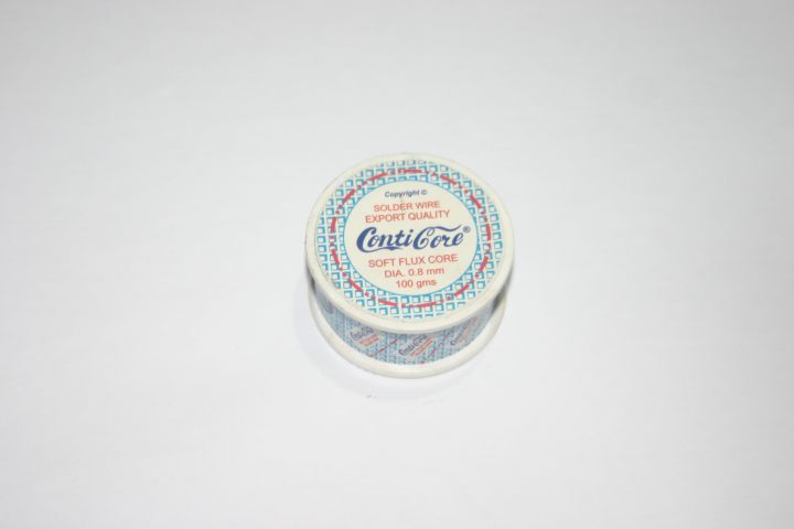 ContiCore 100 gms roll Hi flow soldering wire 0.8mm | Daraz.pk