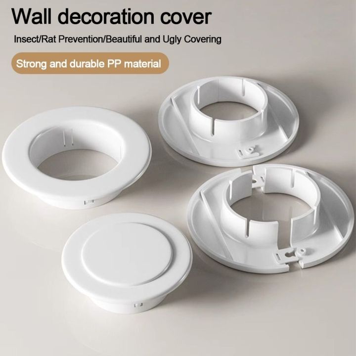 New Plastic Air Conditioning Pipes Cover Split Type White Wall ...