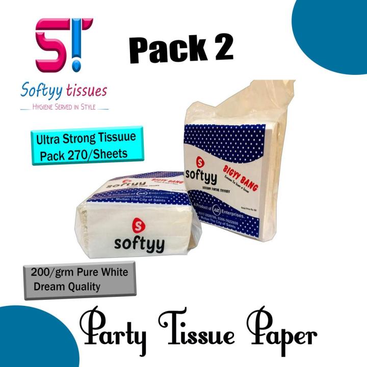 Party Pack soft Tissue - pack (200g/Sheets Pack Tissue Papers ...