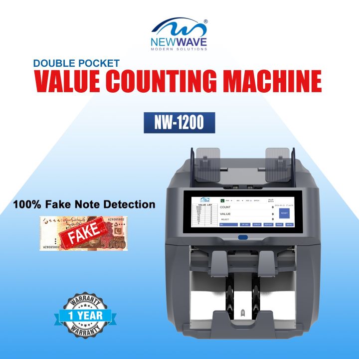 Newwave Mix Value/Cash/Money/Bill/Multi Currency Counting Machine With ...