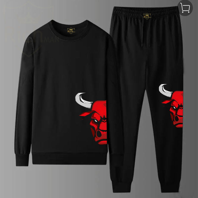 Red Bull Black Tracksuit For Men and Women with full sleeve shirt and ...