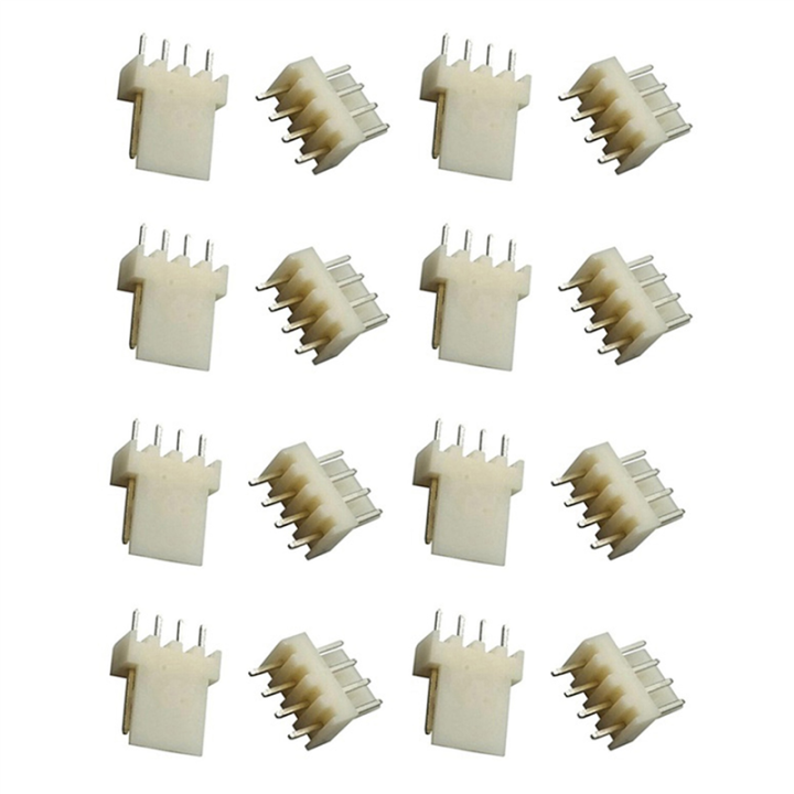 200Pcs KF2510 Connector 2.54MM PITCH Male Pin Header 4Pin Fan Connector ...