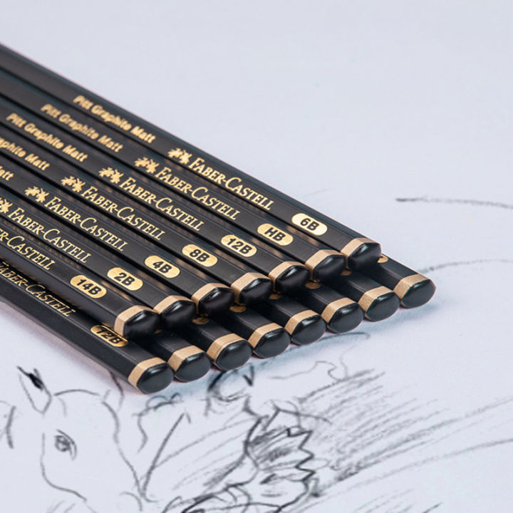 【2024】 Faber-Castell Matte Sketch Pencil Painting Art Graphite Pencils ...