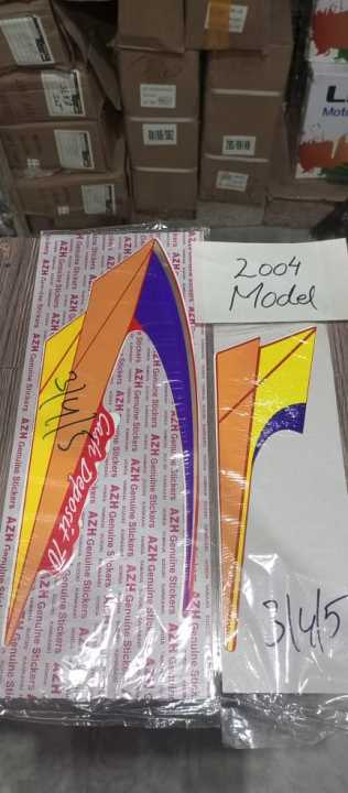 Tanki Tapa Sticker 2004 Model Honda 70 ( COMPLETE SET ) | Daraz.pk