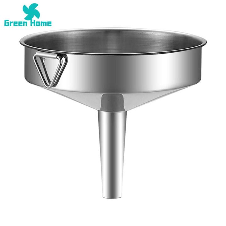 Green Home Food Funnel Polished Surface Solid Food Oil Liquid Funnel ...