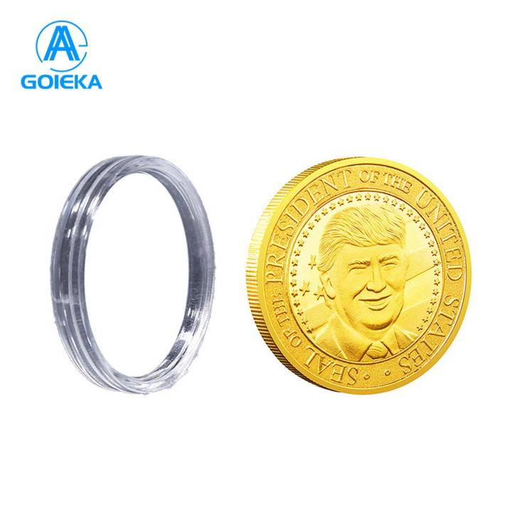 GOIKEA Polished Trump Commemorative Coin Golden Trump Mugshot ...