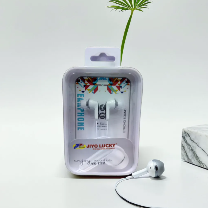 Jiyo Lucky EXTRA BASS EARPHONE AK-715 To AK-724 All mix Modle / one pc ...