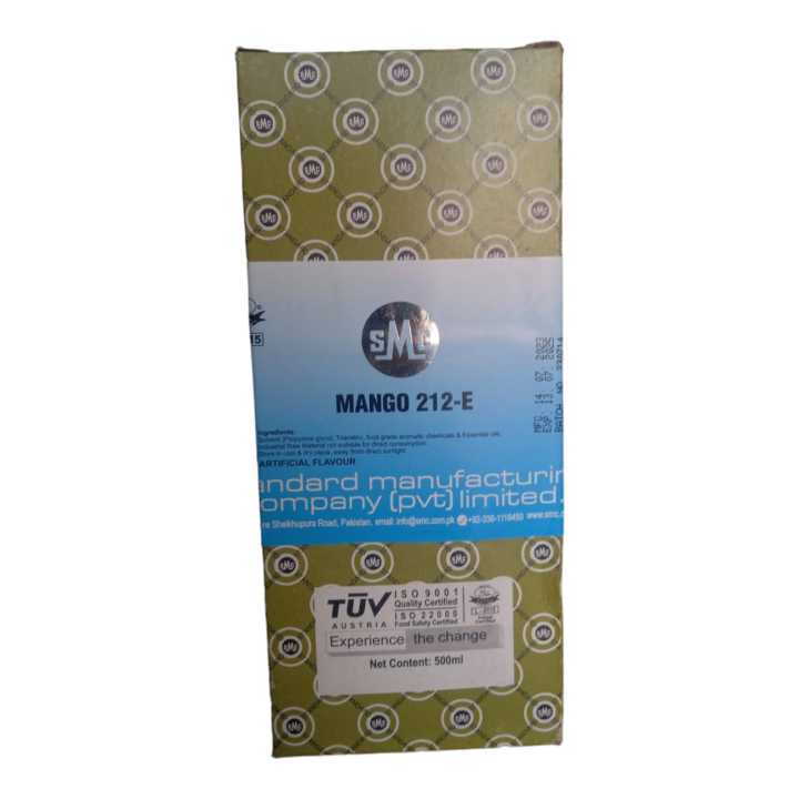 Premium Mango Flavored E-Liquid | SMC Batch No. 230714 | 500ml Bottle ...