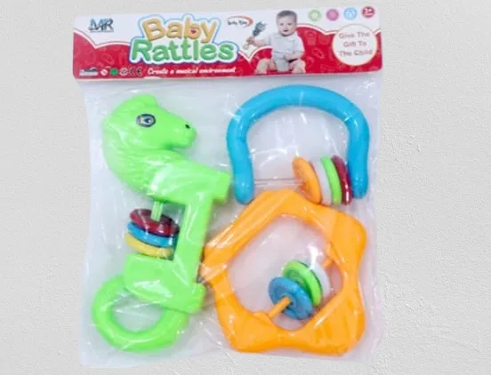 Baby Rattle Set – Colorful Handheld Toys for Infants | Buy 1 Get 1 Free ...