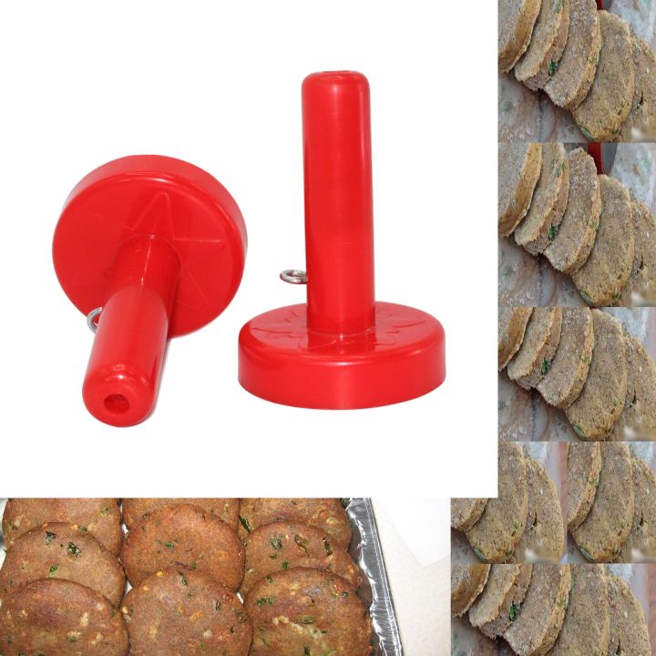 Shami Kabab Maker Kabab Sancha High Quality Round Shape Plastic Shami ...