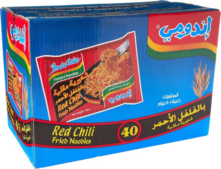 Indomie Pillow Pack Red Chili Flv, 40X80G - Pack of 1 V1600 | Daraz.pk