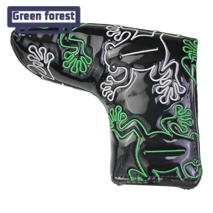 Green forest Golf Club Headcover Interchangeable Number Tag ...