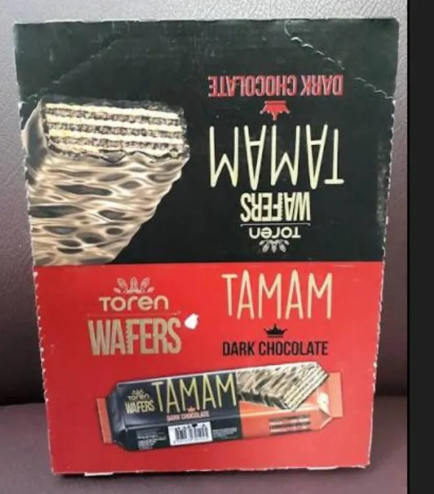 Toren Tamam Dark Chocolate Wafer – 42 g × 24 Packs | Imported ...
