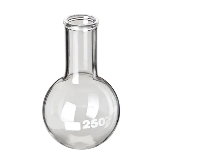 Round Bottom Flask Boiling Flask RB Flask Glass 250ML | Daraz.pk