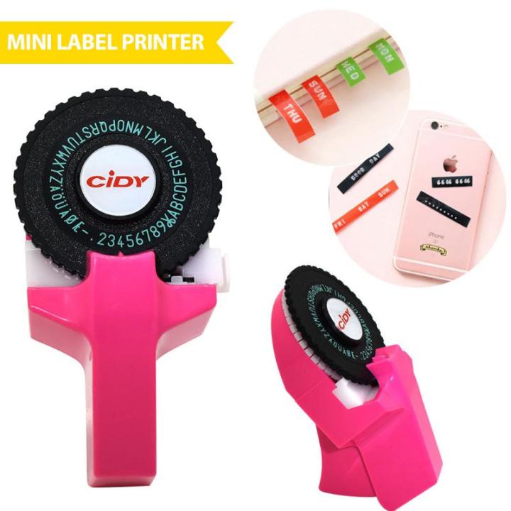 Sunfloweio 3D Embossing Label Maker Portable Manual Labeling Machine ...