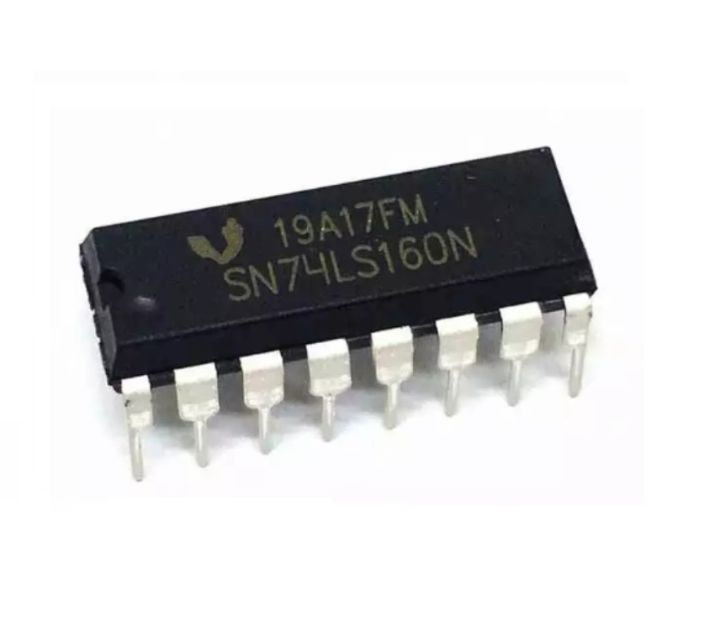 1pcs 74LS160 74160 4-Bit Synchronous Decade Counter IC | Daraz.pk