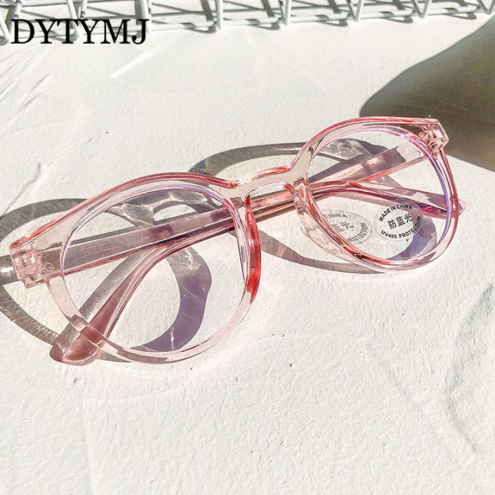 DYTYMJ Kid Glasses Frame Round Eye Glasses Anti-blue Light Glasses for ...