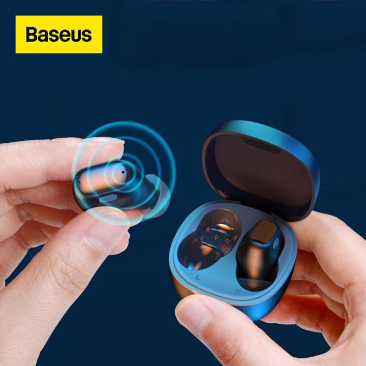 Baseus WM01 TWS Bluetooth Earphones Stereo Wireless 5.0 Bluetooth ...