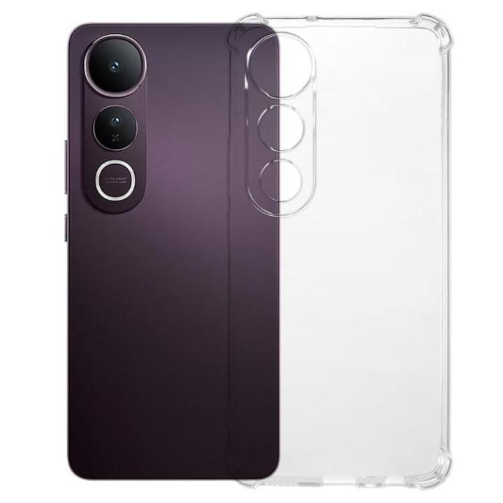 Vivo V50 Lite Clear Case – Slim Transparent Soft TPU Back Cover with ...