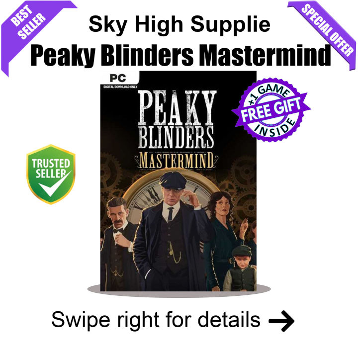 PEAKY BLINDERS MATERMINDS - GAME FOR PC (GOOGLE DRIVE/ MEDIAFIRE) - QR CODE + FREE GIFT | Daraz.pk