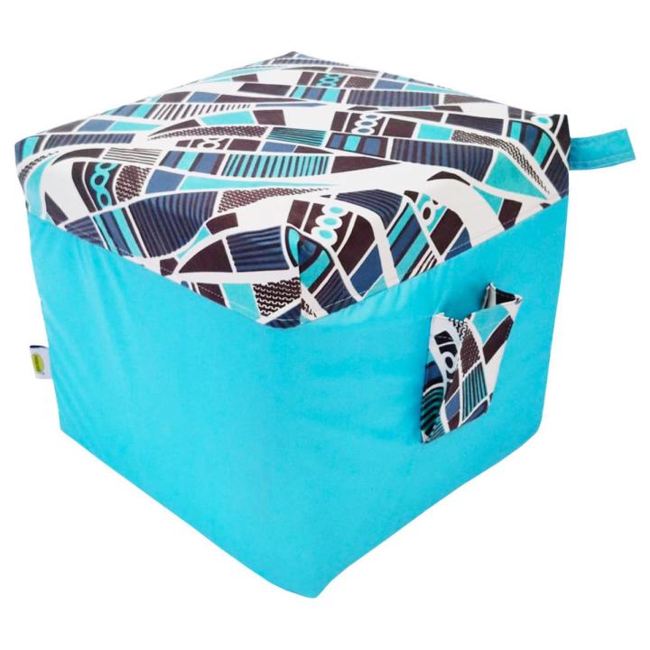 Relaxsit Funky Pouf Cube Luxury Living Room and Bedroom Seating Plus ...