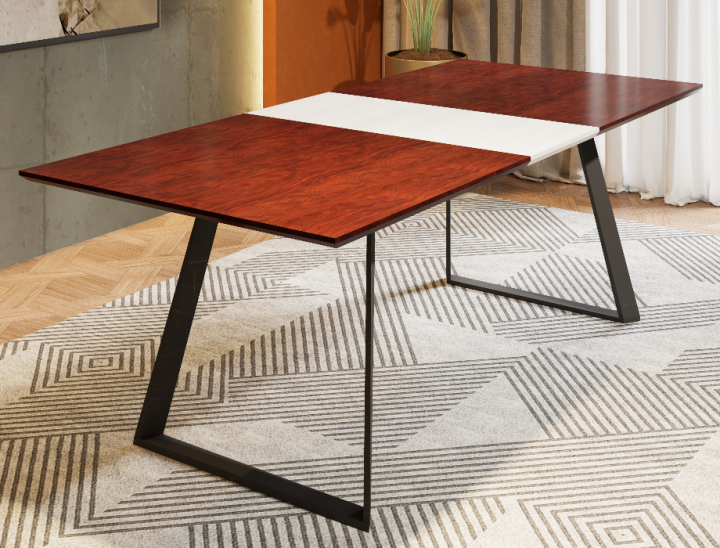 INTERWOOD Dining Table Rocco Extendable for 6 to 8 Persons Table Only ...