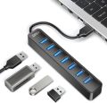 iDsonix USB Hub 3.0, 7 Port for Laptop, iMac, Surface Pro, XPS, USB ...