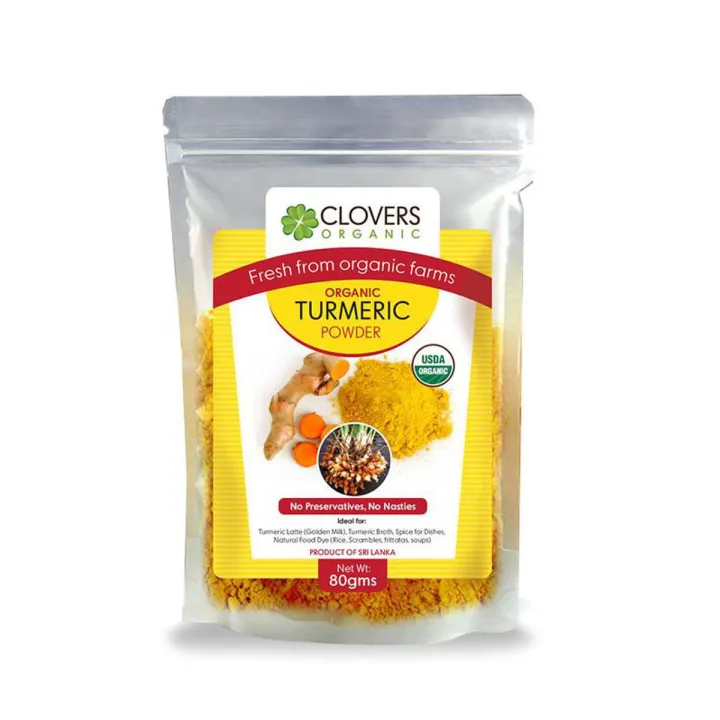 clovers organic turmeric powder 100 g | Daraz.pk