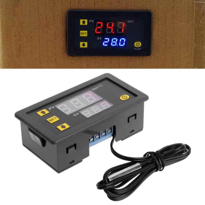 W3230 Mini Digital Temperature Controller LED Display Thermostat Regulator AC110V-220V ...
