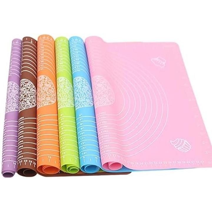 ONLINE KARACHI Roti mat Non-Stick Silicon Reusable Pastry Fondant Dough ...
