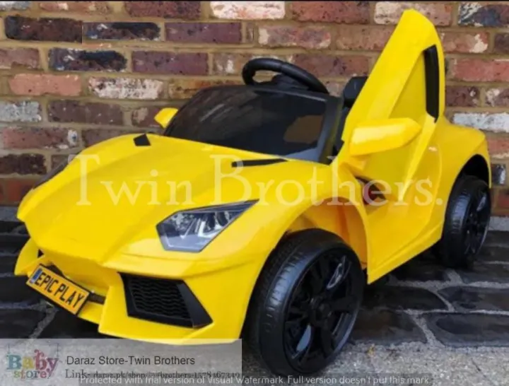 Kids Electric Car Remote and Self-Drive, Key Start With Music USB ...