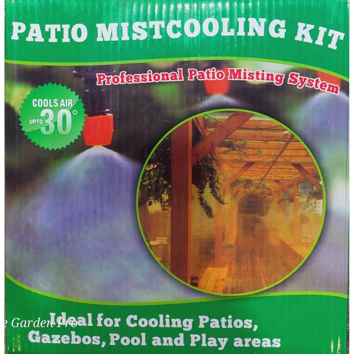 Patio misting Kit, Mistcooling System, Misting System, 10 meter and 15 ...