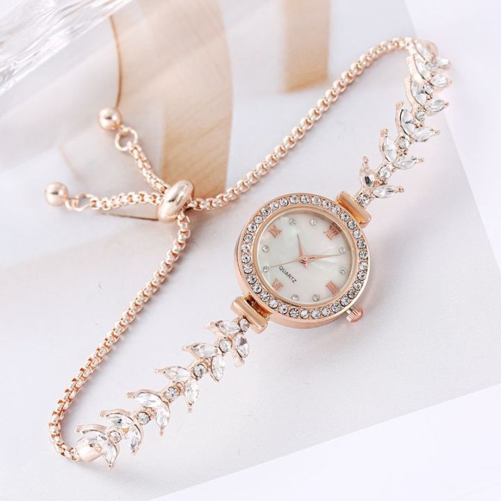 Stylish New Ladies Casual Quartz Watch Simple & Elegant Design Chain ...