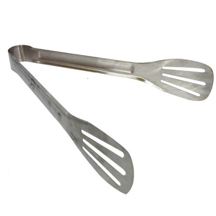 Stainless Steel Food Serving Tong - Turner - Roti Chimta | Daraz.pk