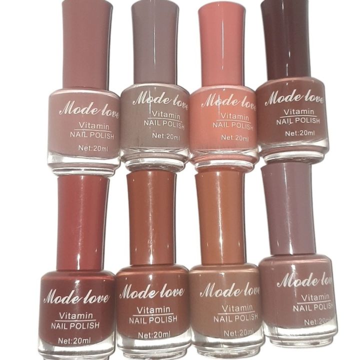 Set of 8 nail paints | Daraz.pk