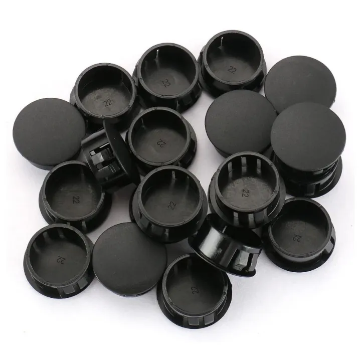 25pcs Durable Plastic Hole Plugs 22.2mm/0.87inch Hardwood Pipe Insert ...