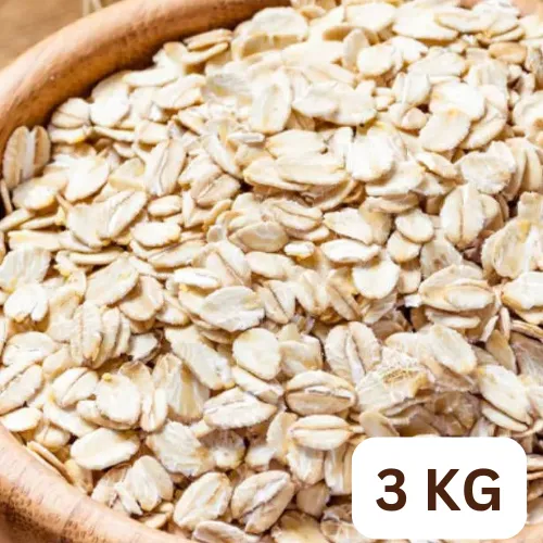 3KG Bulk Oats | High Protein Rolled Oatmeal | Best Value for Weight ...