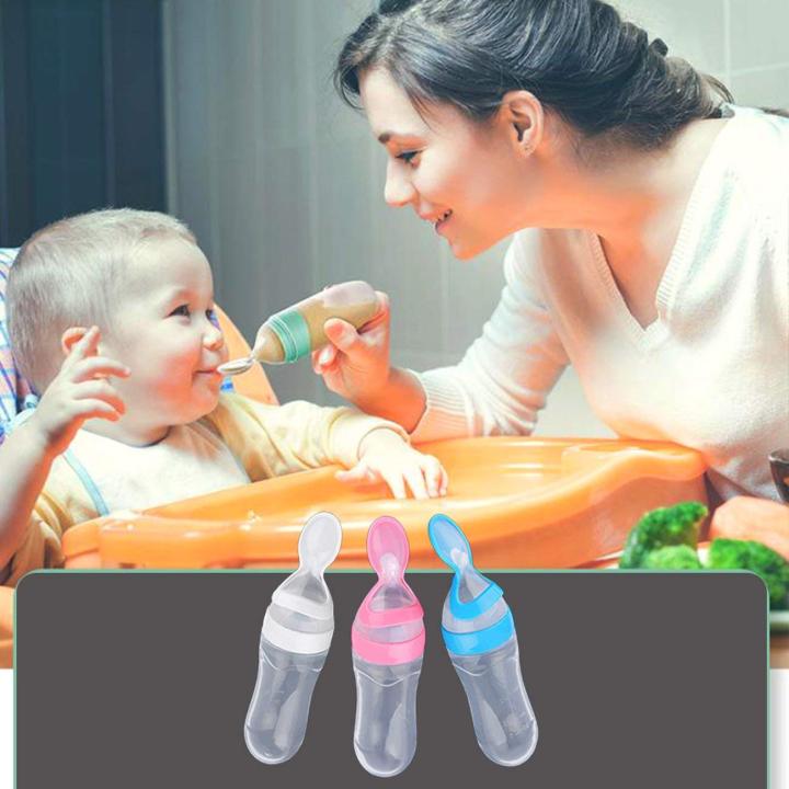 Baby Accessories 1pc 90ml Silicone Milk Nutrient Bottle Fresh Fruit ...