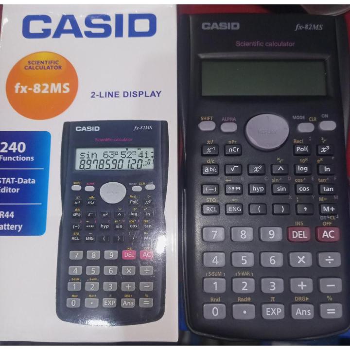 Scientific Calculator,Fx-82 MS, Black Basic Preliminary | Daraz.pk