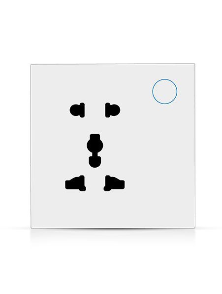 Universal Touch Multi Wall Socket - CRYSTAL SERIES | Daraz.pk