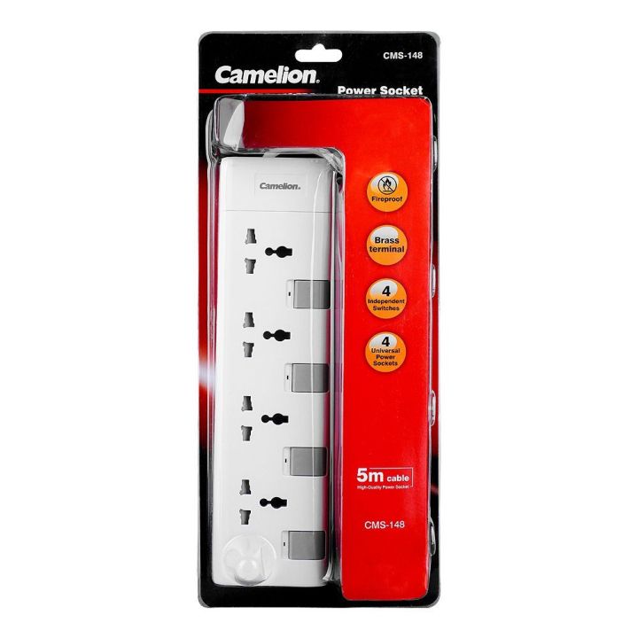 camelion cms148 extension board Power Strip Multi Power Plug Extension ...