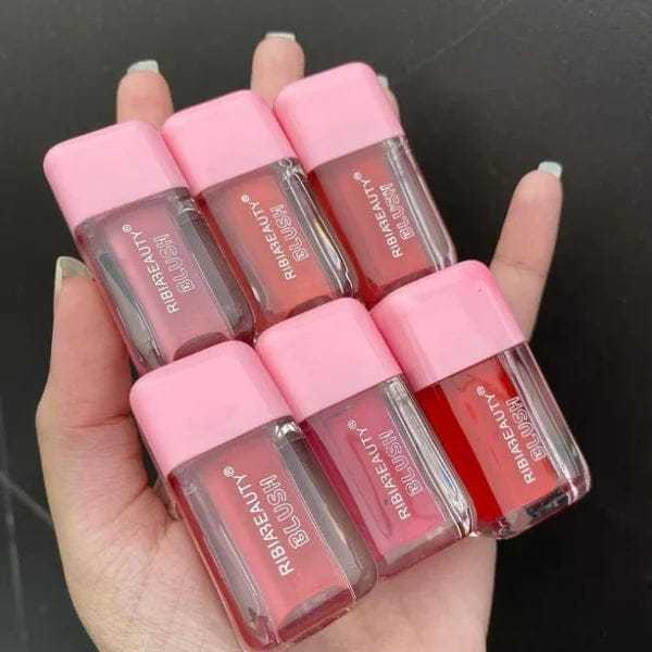 Beauty Liquid 6pcs Mini Cute Blush Set – Long-Lasting, Hydrating ...