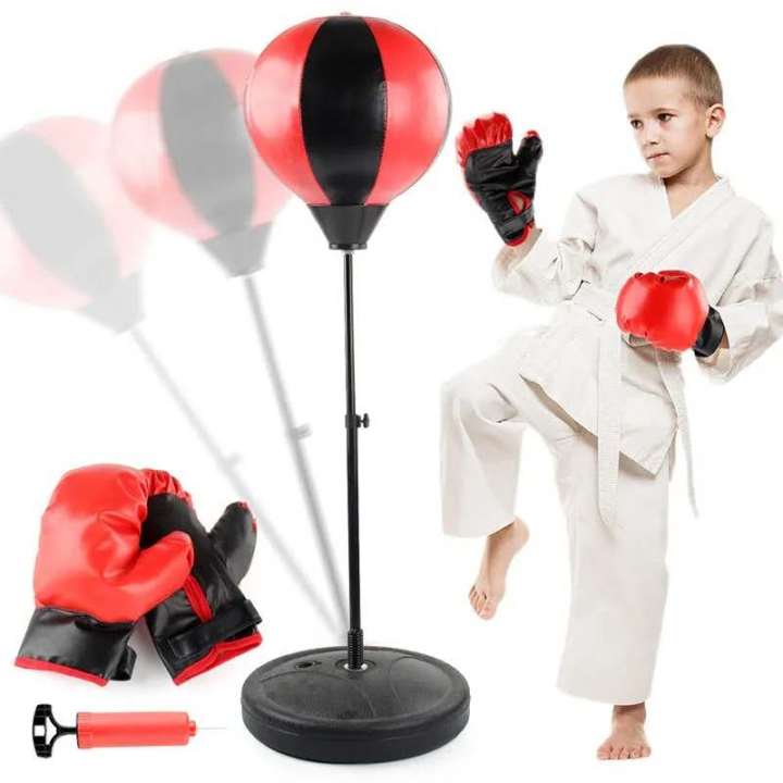 Boxing Punch Ball Set 360 Degree Rebound Spring For Teenager Height ...